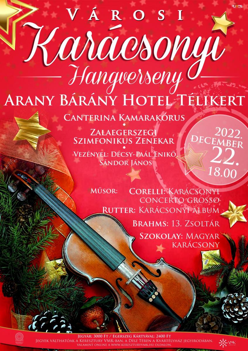 Városi Karácsonyi Hangverseny - ZalaMédia - A helyi érték